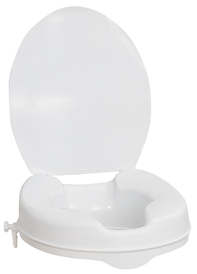 AquaSense Raised Toilet Seat with Lid - Wellwise Home Health & Wellness